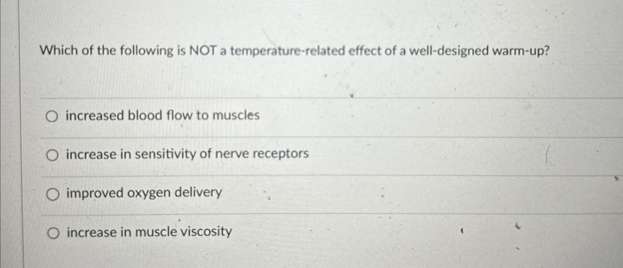 Solved Which of the following is NOT a temperature-related | Chegg.com