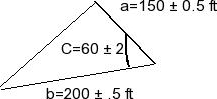The area of a triangle is (1/2)ab sinC, where a and b | Chegg.com