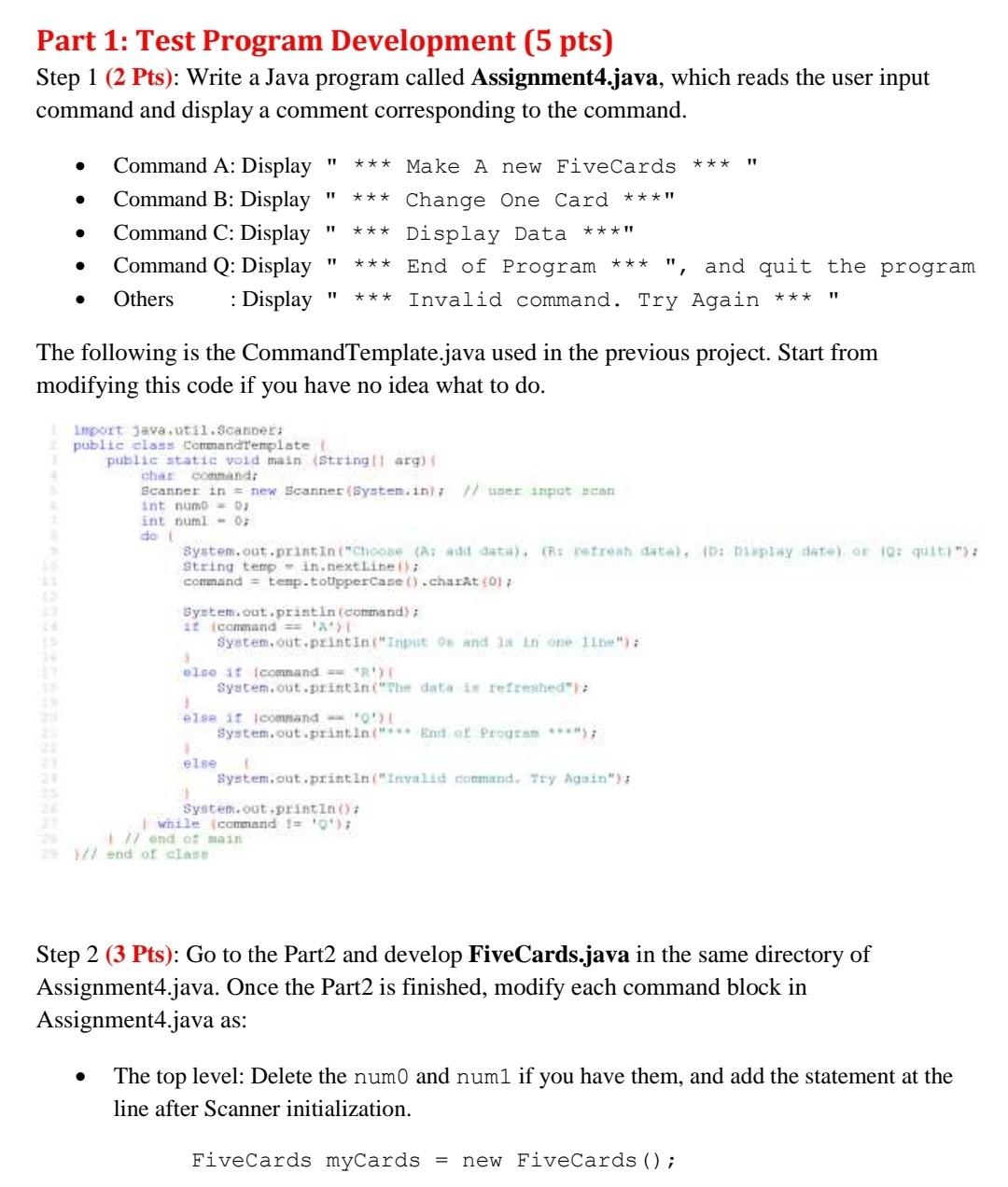 Solved import java.util.Scanner; public class | Chegg.com