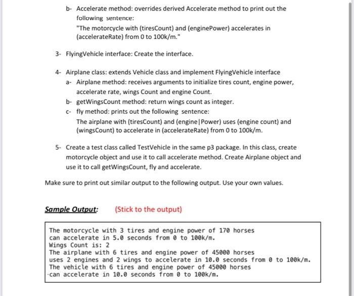 Solved Create a package called: p3. Inside this package, Use | Chegg.com