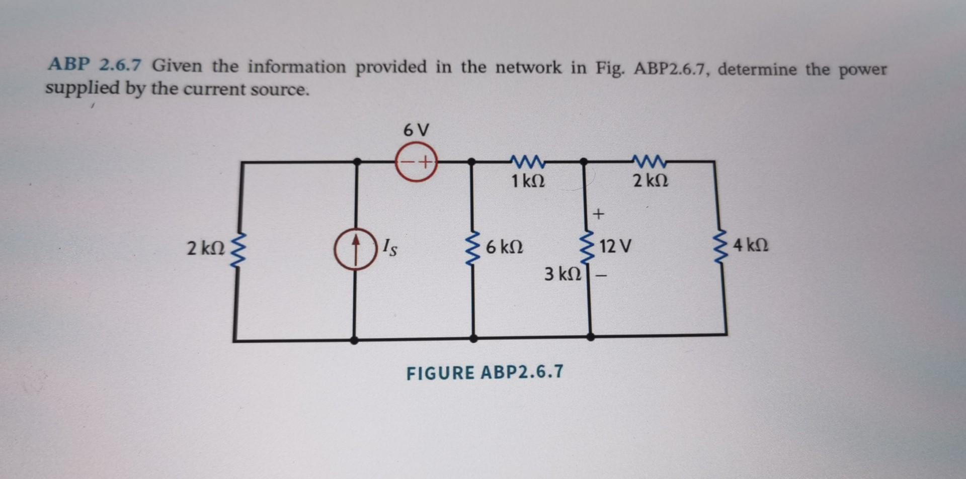 Solved ABP 2.6.7 Given the information provided in the | Chegg.com