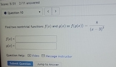 Solved Score: 531,211 ﻿answeredFind two nontrivial functions | Chegg.com