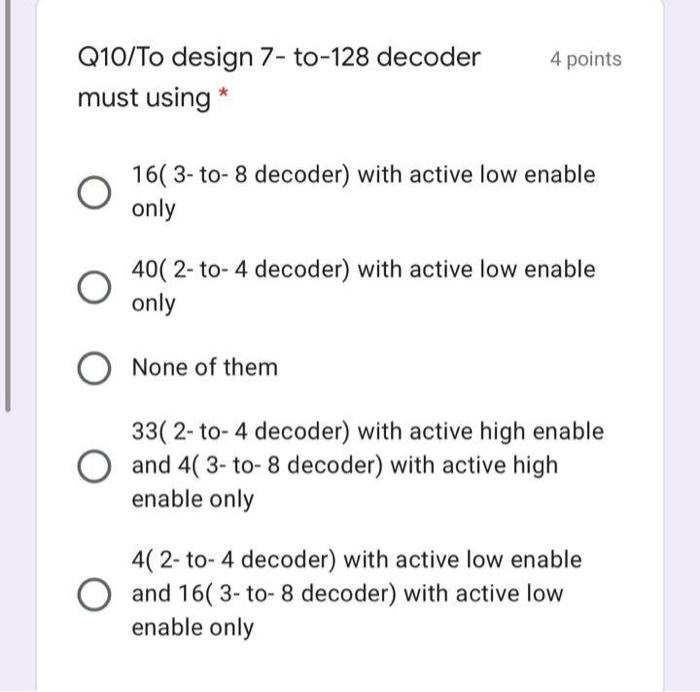 Solved Q9/To input and output data to 12-bit 3 points | Chegg.com