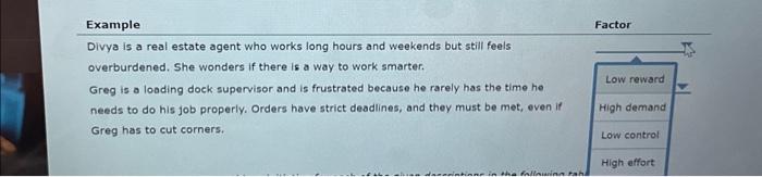 Solved For each example in the following table, identify the | Chegg.com