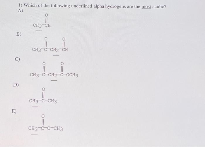 Solved can you please answer asap? will upvote!!! 1) Which | Chegg.com