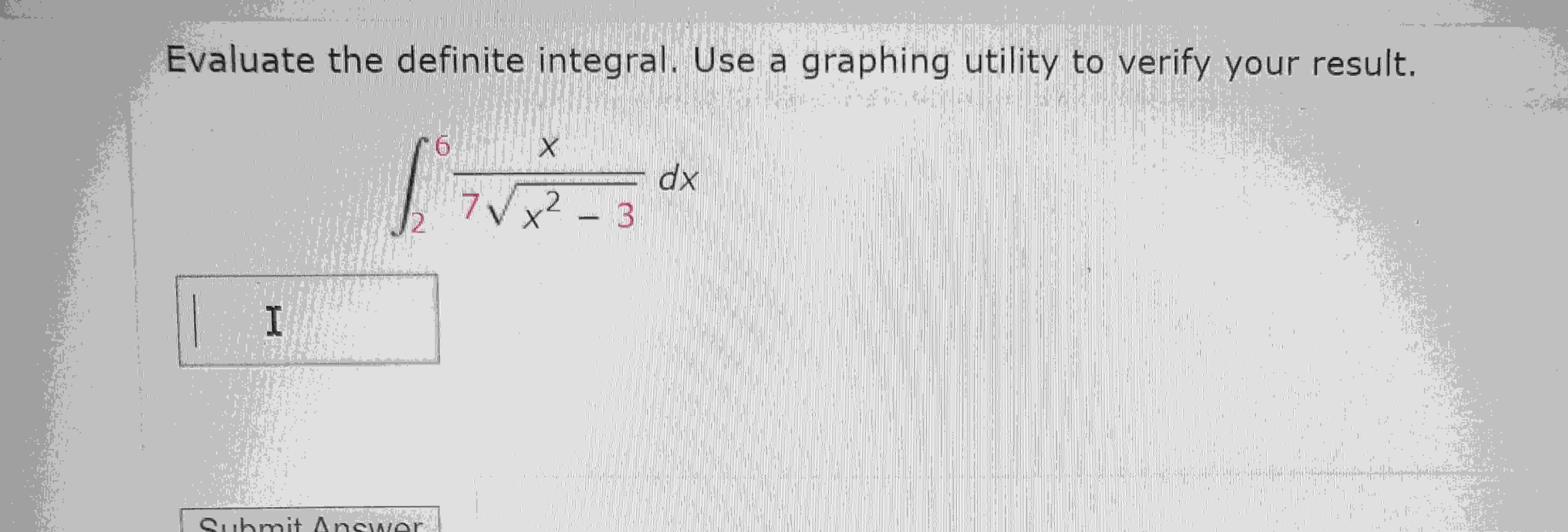 Solved Evaluate the definite integral. Use a graphing | Chegg.com