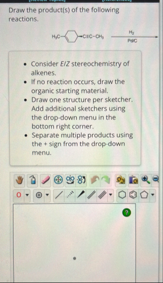 Solved Draw the product(s) ﻿of the following | Chegg.com