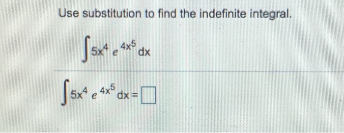 Solved Use substitution to find the indefinite integral. | Chegg.com