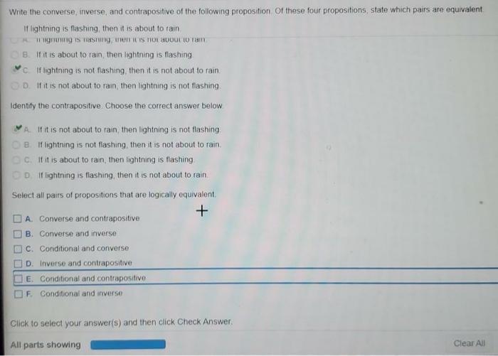 Solved Write the converse, inverse, and contrapositive of | Chegg.com