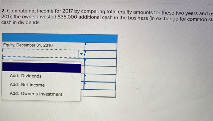 Solved Required information Problem 2-5A Computing net | Chegg.com
