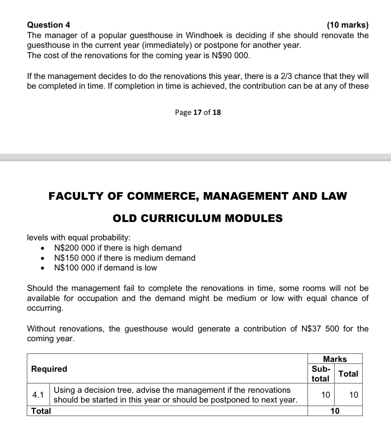 Solved Question 4(10 ﻿marks)The manager of a popular | Chegg.com