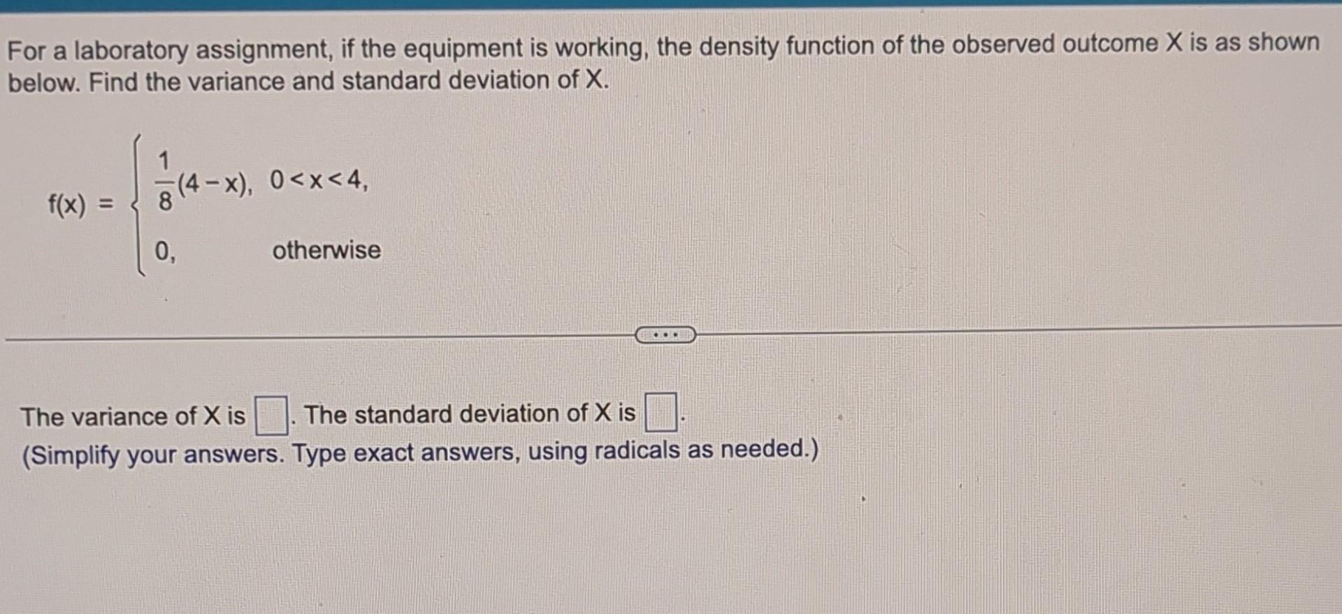 Solved For a laboratory assignment, if the equipment is | Chegg.com