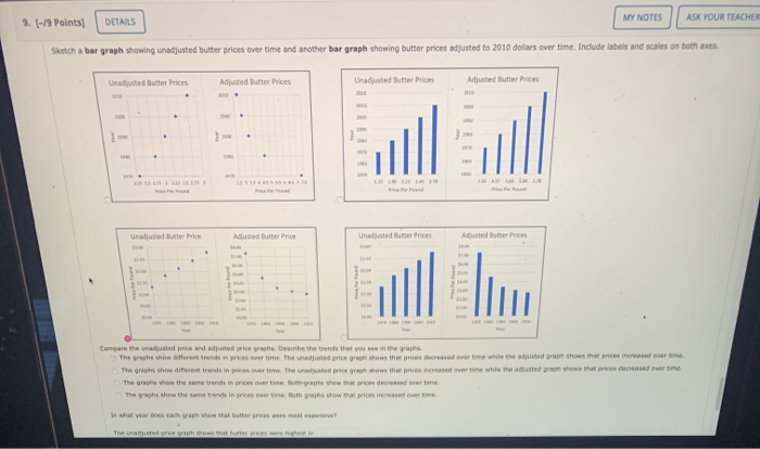MY NOTES ASK YOUR TEACHER 9. [-9 Points) DETAILS | Chegg.com