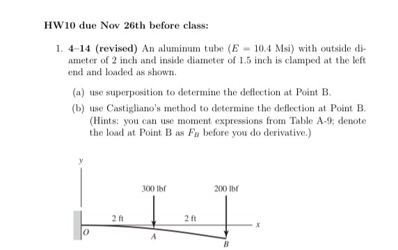 Solved HW10 due Nov 26th before class: 1. 4-14 (revised) An | Chegg.com