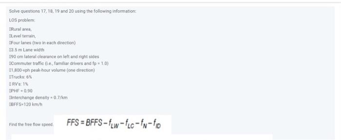 Solved Solve questions 17, 18, 19 and 20 using the following | Chegg.com