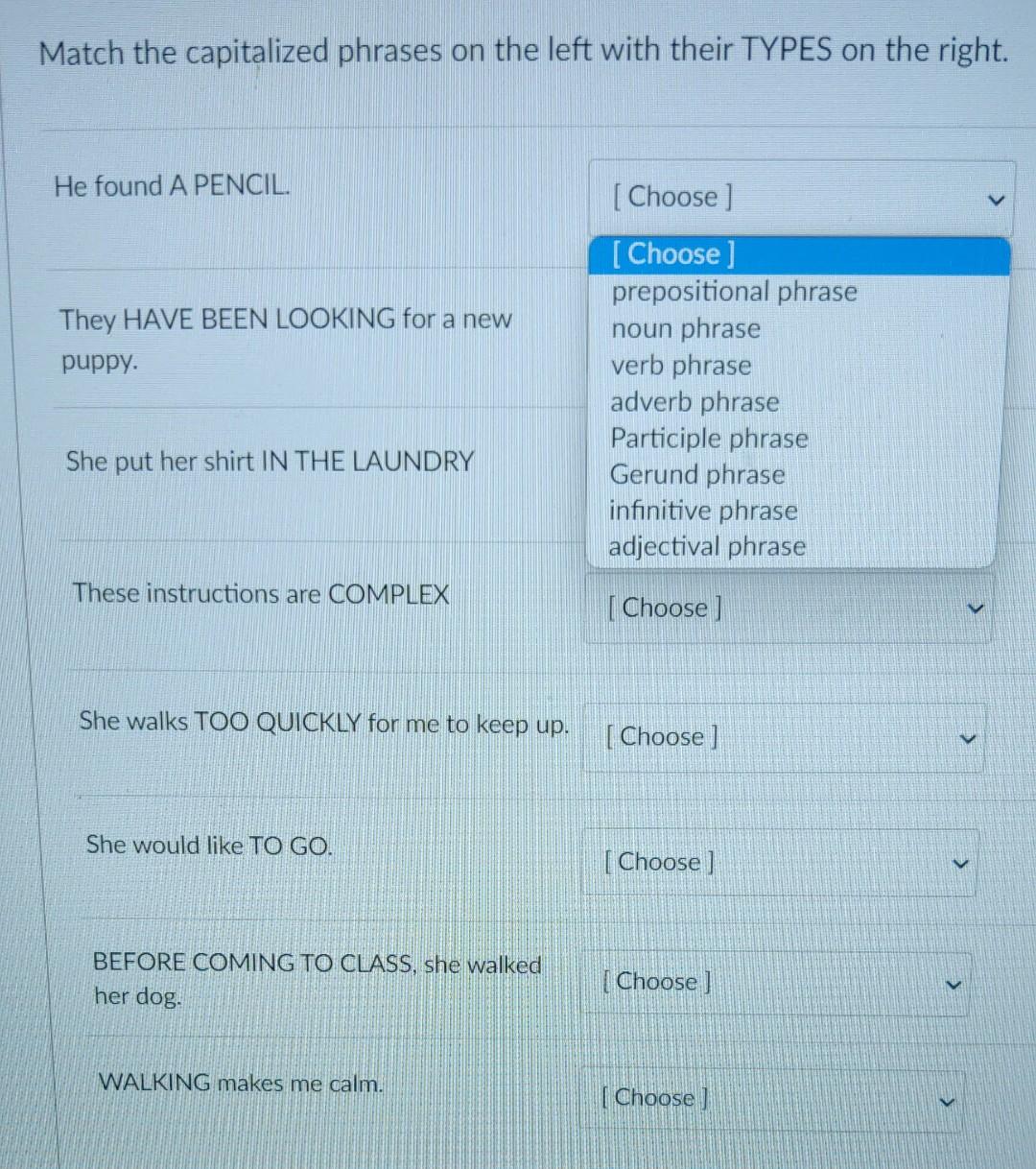 answers are in the drop down box they are same for | Chegg.com