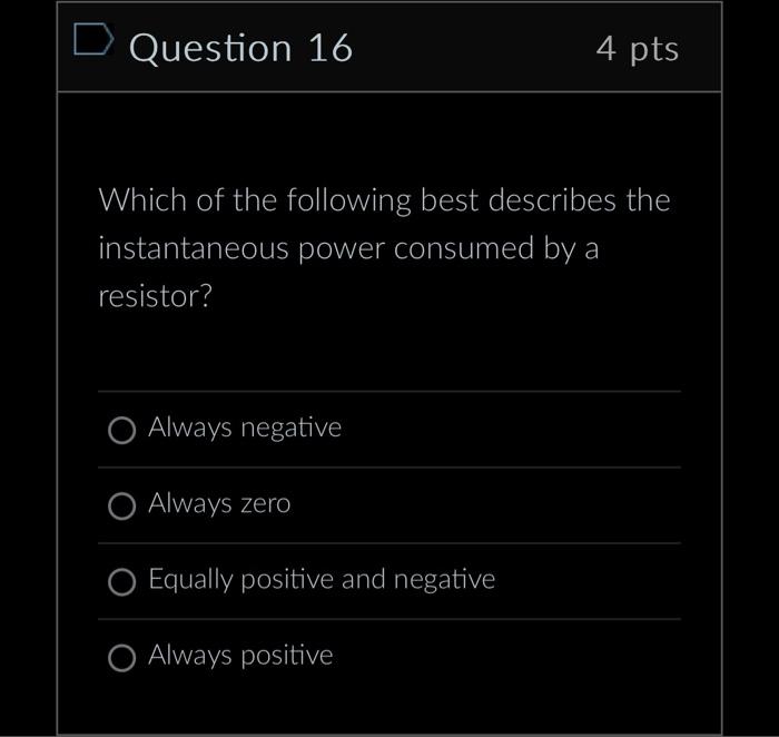 Solved Question 16 4 pts Which of the following best | Chegg.com Solved Question 16 4 pts Which of the following best | Chegg.com
