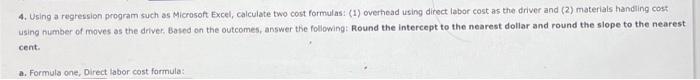 Solved Using a regression program such as Microsoft Excel, | Chegg.com
