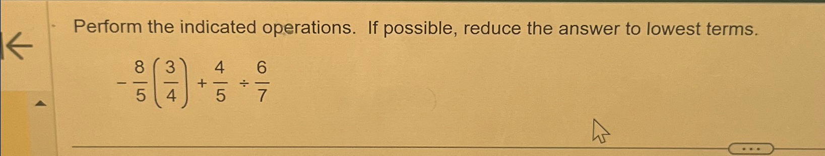 Perform the indicated operations. If possible, reduce | Chegg.com