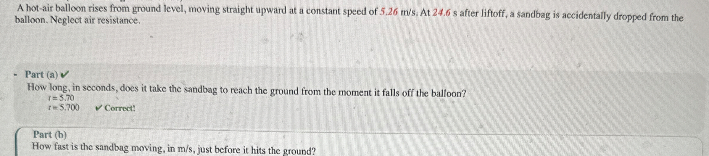 Solved A hot-air balloon rises from ground level, moving | Chegg.com