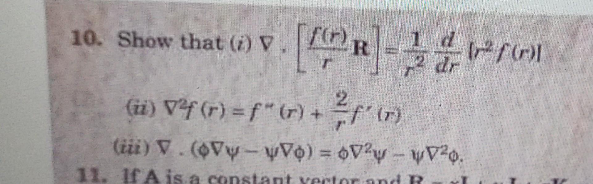 Solved solve I and ii part of q.10 with step by step | Chegg.com
