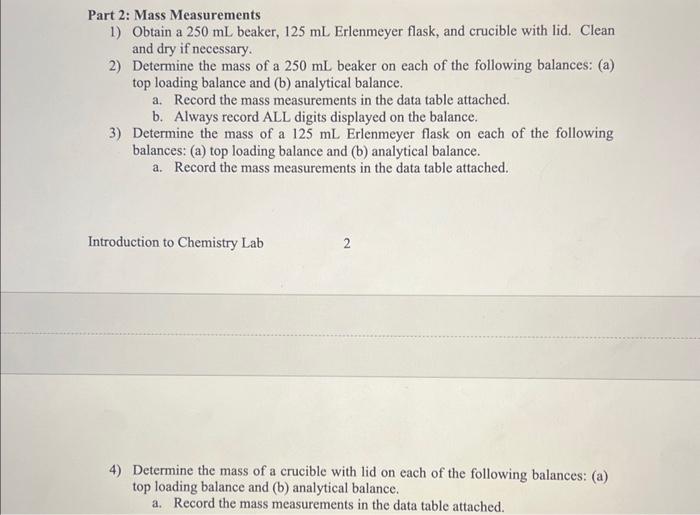 Purpose: The purpose of this lab is to obtain | Chegg.com