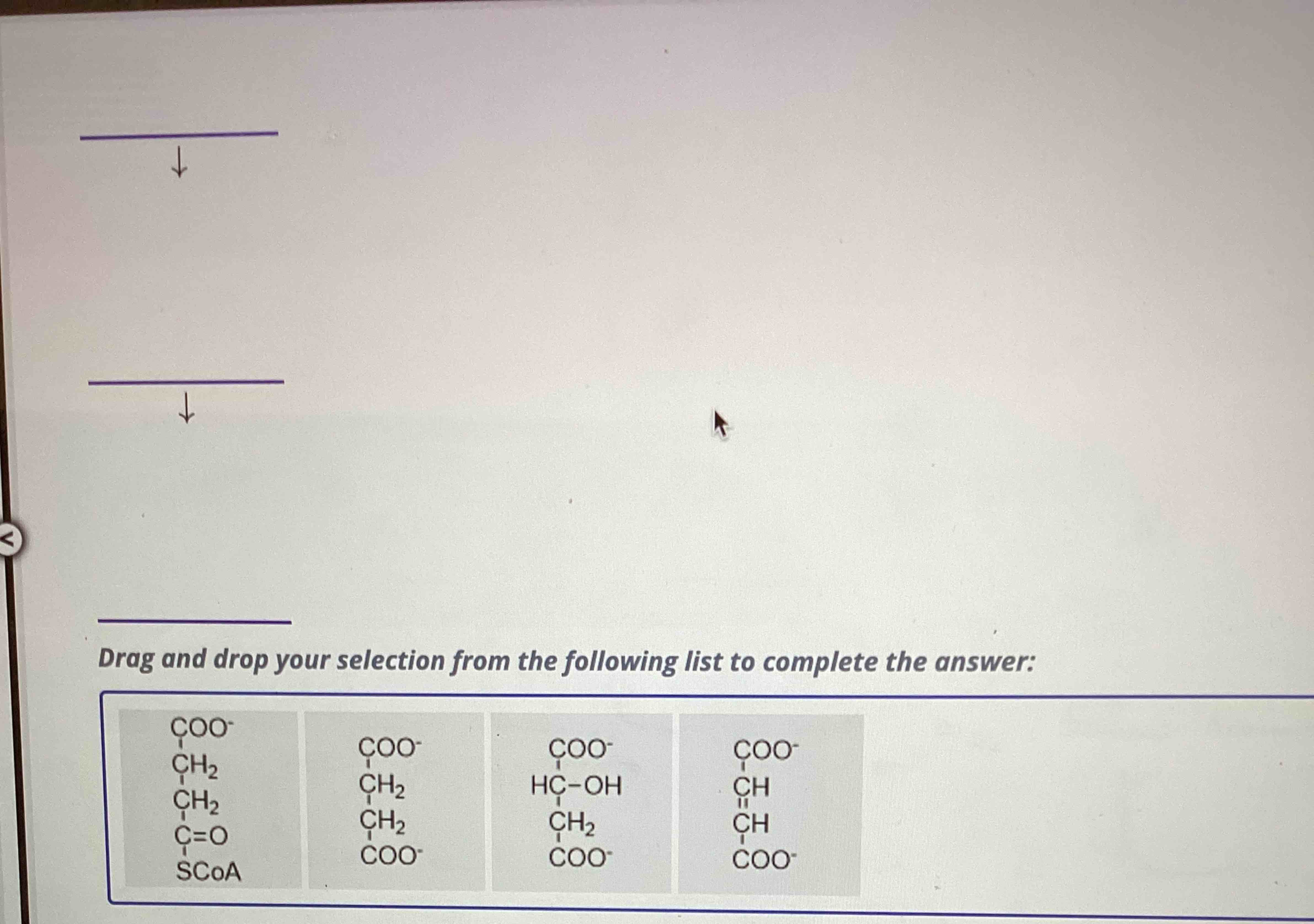 [Solved]: Consider the structures shown and organize them in