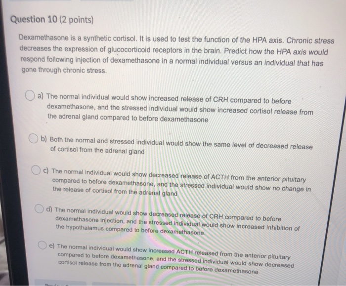 Question 1 (2 points) In recitation we saw that | Chegg.com