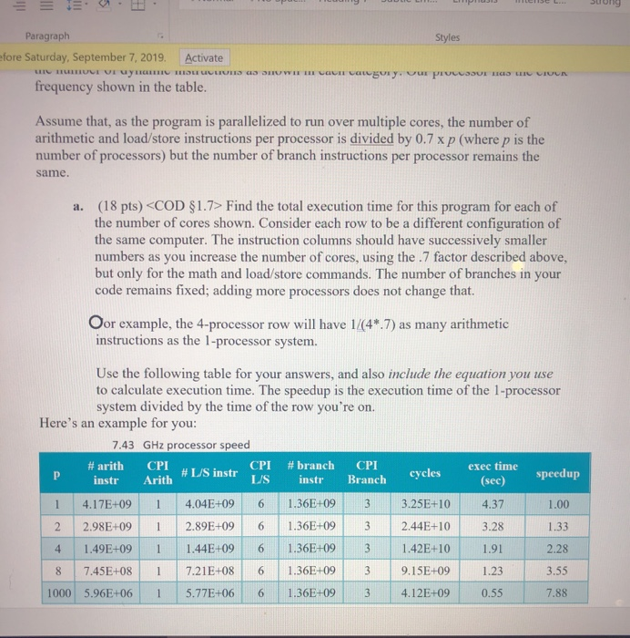 Solved COSC 2440 - Computer Organization and Architecture c. | Chegg.com