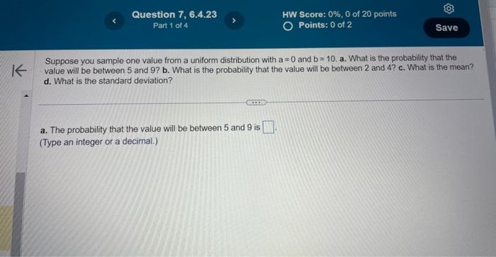 Solved Suppose you sample one value from a uniform | Chegg.com