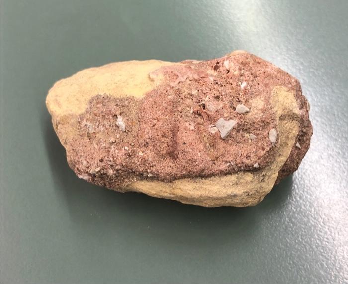 1. Identify any visible minerals on this rock.2. | Chegg.com