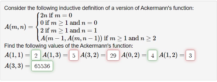 Solved Consider the following inductive definition of a | Chegg.com