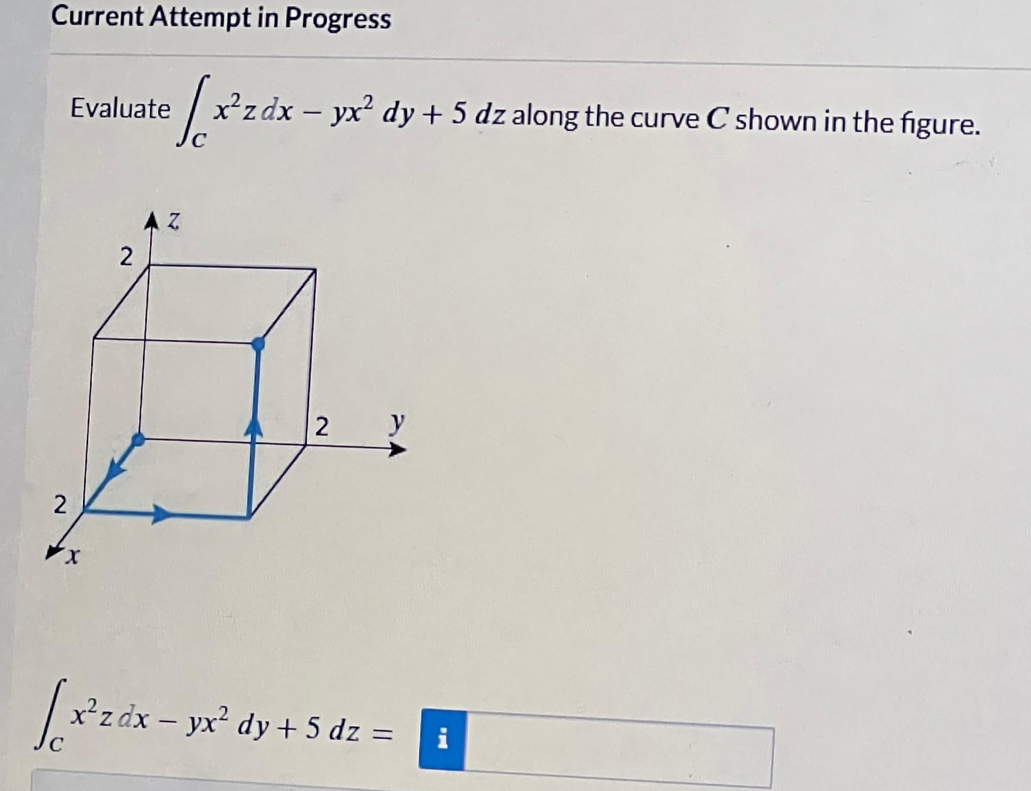 Solved Current Attempt in ProgressEvaluate | Chegg.com