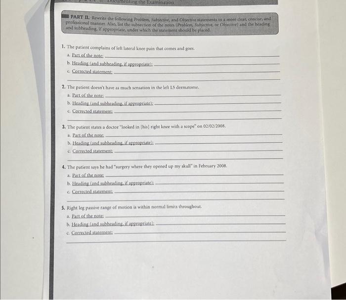 Solved professional manner. Also, list the subsection of the | Chegg.com