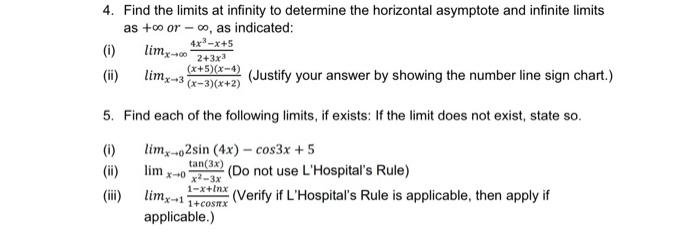 Solved I need these completely done work shown and | Chegg.com