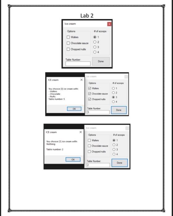 Solved Q1)A.recode the program with changing the bottons | Chegg.com