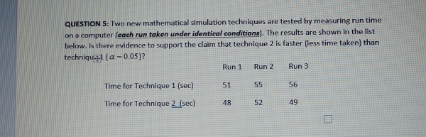 Solved QUESTION 5: Two new mathematical simulation | Chegg.com