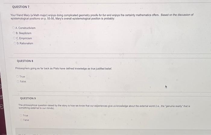 Your friond Mary (a Math major) enjoys doing | Chegg.com