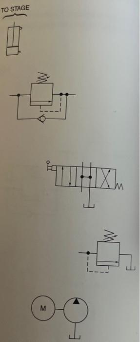 Solved Activity 9-2: Hydraulic Stage Lifting System A | Chegg.com