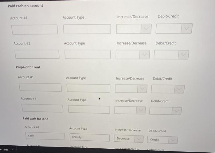 Solved Bright, the owner, withdrew cash. Account #1 Account | Chegg.com