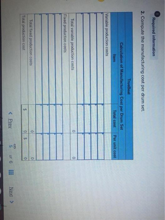 Solved Required information Problem 01-1A Cost computation, | Chegg.com