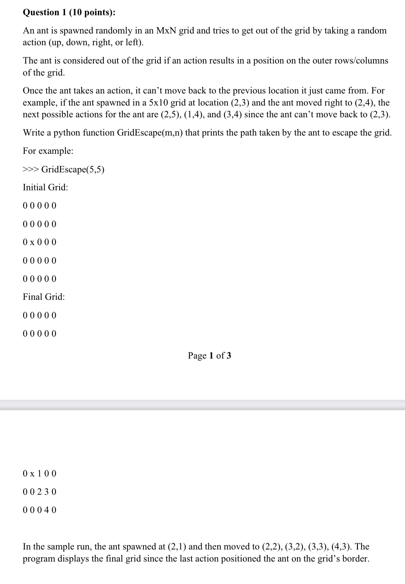 Solved Write a python code, with the following guidlines | Chegg.com