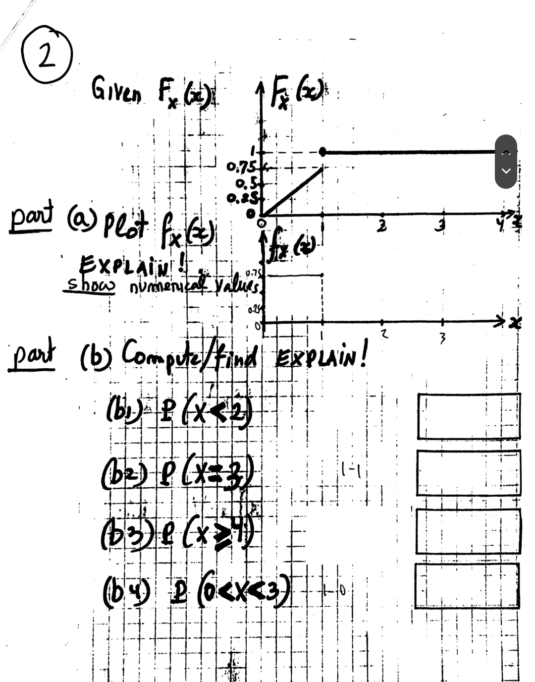 Solved 2given Fxxpart A plot Fxxexpow Numenpart B