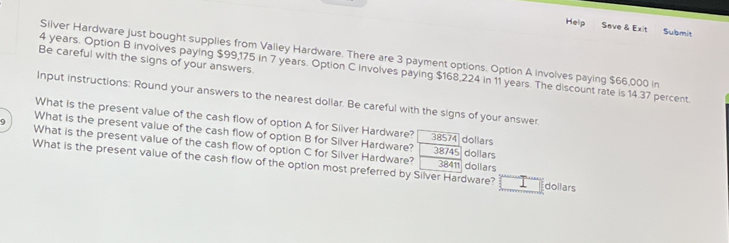 Solved Silver Hardware just bought supplies from Valley | Chegg.com