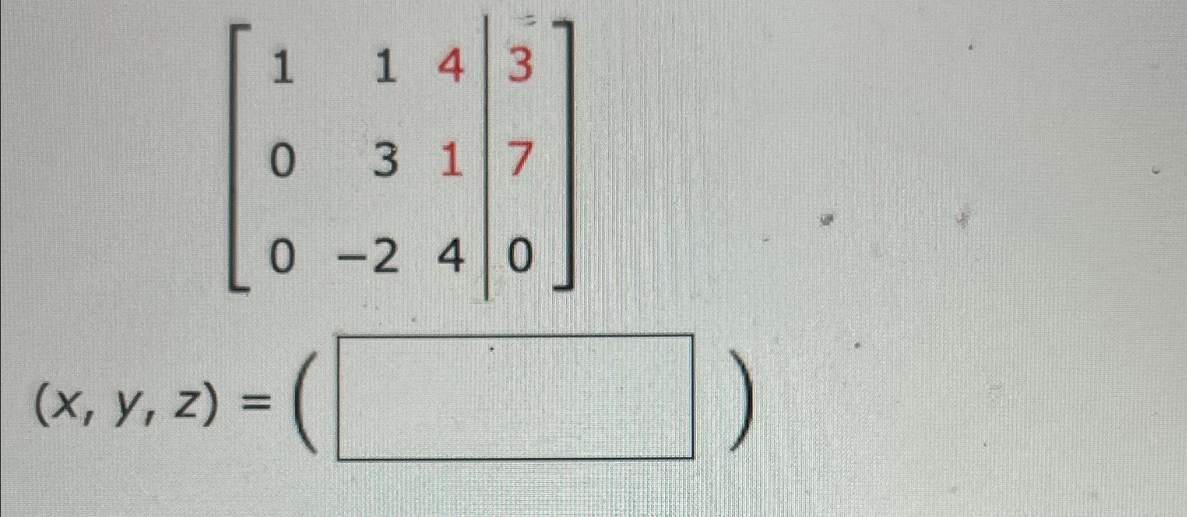 Solved Calculate (xyz) | Chegg.com