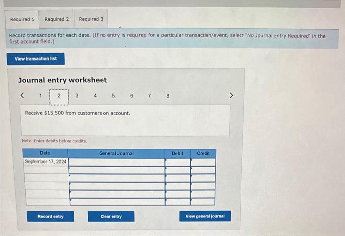 Solved Problem 5-3A (Algo) Record transactions related to | Chegg.com