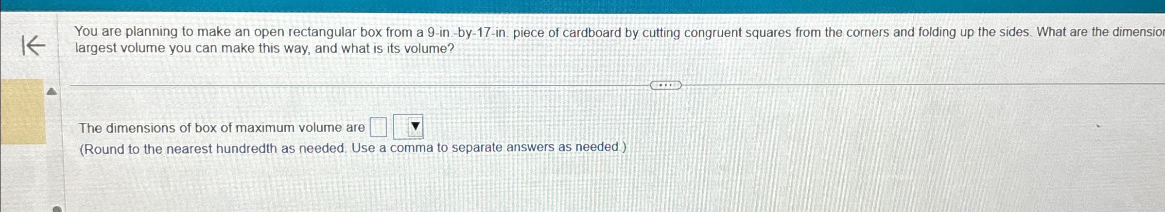 Solved You are planning to make an open rectangular box from | Chegg.com