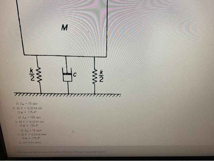 Solved A counter rotating eccentric mass exciter shown in | Chegg.com