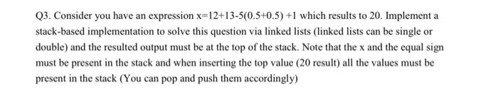 Solved course: Data structures.Language: Java.Topic: Stack | Chegg.com