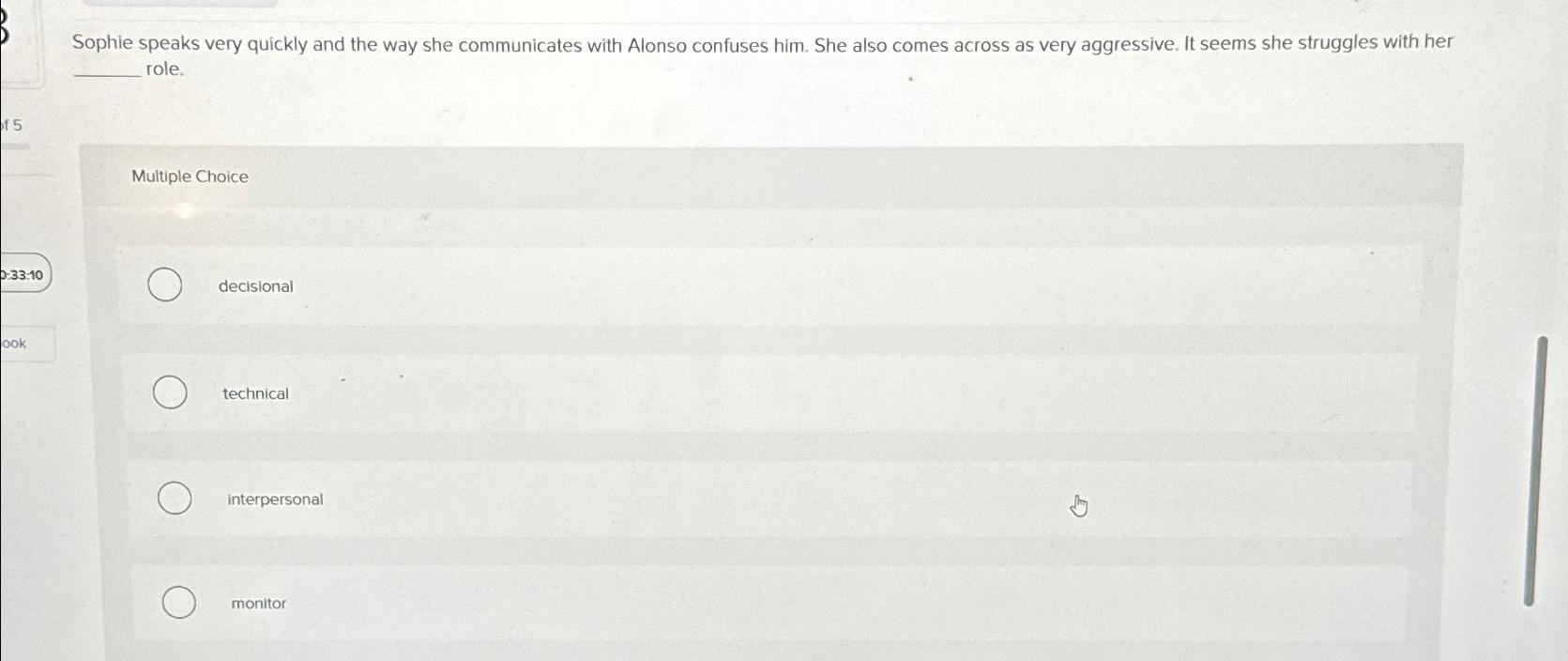 Solved Sophie speaks very quickly and the way she | Chegg.com Solved Sophie speaks very quickly and the way she | Chegg.com